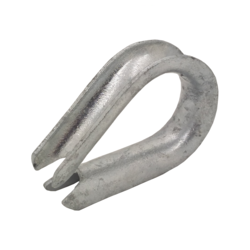 Stainless Mil. Spec. Thimble 1/4 316 Ss Square Stainless Steel 316 ...